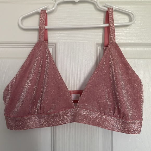 Colsie | Intimates & Sleepwear | Colsie Pink Sparkling Bralette | Poshmark